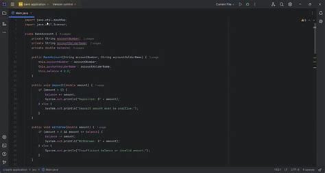 kaviya k on linkedin java bankingapplication oop softwaredevelopment codingjourney…
