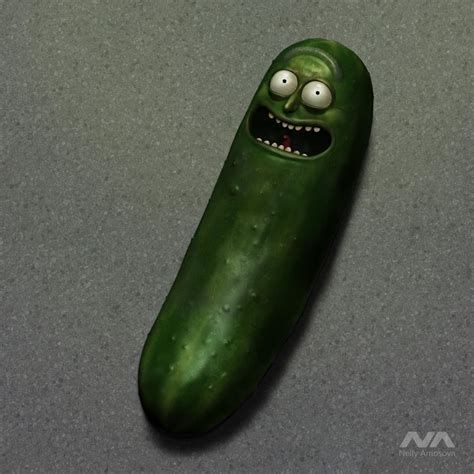 Pickle Rick By Neskvik On DeviantArt
