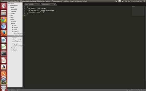 Developer Mode How To App Development Frappe Forum