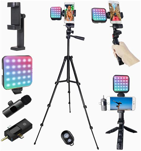 Litchitech Vlogging Kit For Iphone Vlogging Kit For Andriod Phone Content Creator