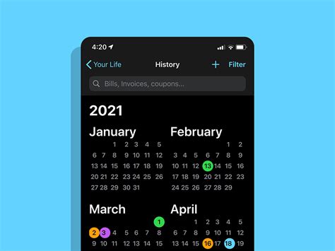 Calendar Ui Design Best Practices And Date Picker Inspiration By Roman Kamushken For Setproduct On