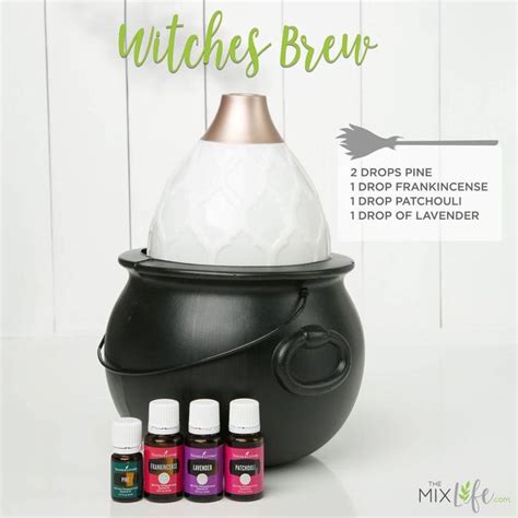 Witches Brew Halloween Fever Essential Oil Diffuser Blends Recipes