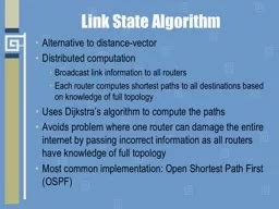 PPT Open Shortest Path First OSPF PowerPoint Presentation