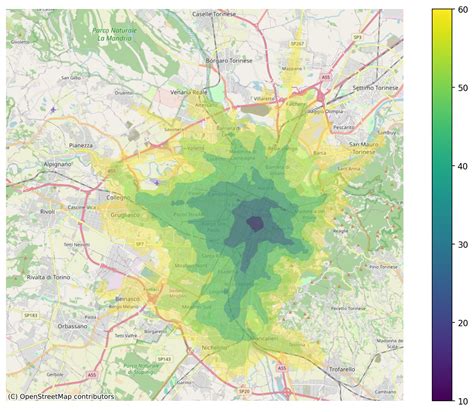 Making Isochrones With Openstreetmap Data And Gtfs Fabio Mazza