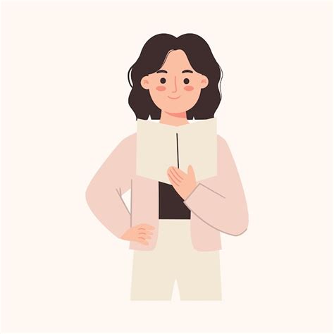 Premium Vector Woman Reading Book