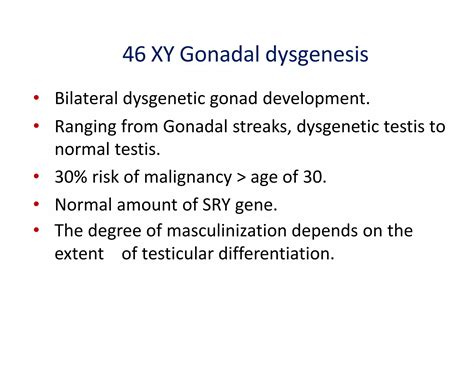 Disorder Of Sex Differentiation Presentation Pdf