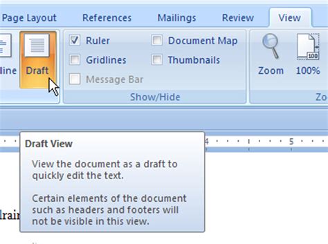 How To Hide Comments In A Word 2007 Document Dummies