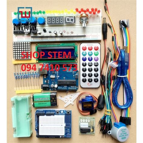 Uno R3 Advanced Kit Bộ Arduino Nâng Cấp Shopee Việt Nam