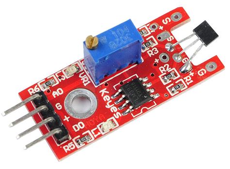 KY 024 Linear Magnetic Hall Effect Sensor Module All Top Notch