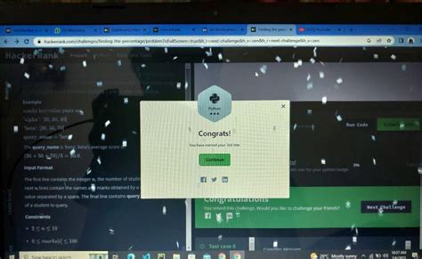 Abhishek Shirsath On Linkedin Python Hackerrank Thirdstar