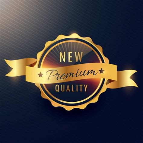 우아한 골든 럭셔리 라벨 Eps Uidownload