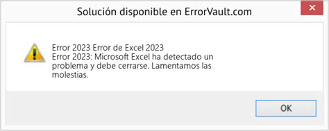 Cómo Arreglar Error 2023 Error De Excel 2023 Error 2023 Microsoft