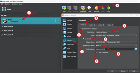 VirtualBox Network Configuration For Oracle RAC Easy Guide