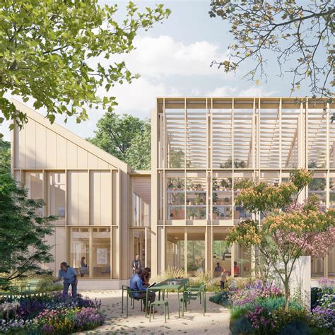 Gables And Chimneys Inform Magdalene College Library In Cambridge