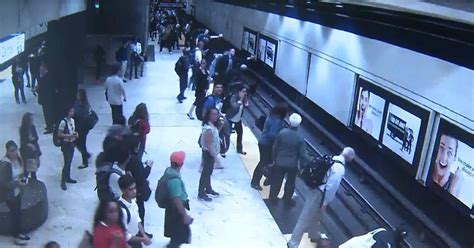 Bart Passengers Stop Train From Hitting Man On Tracks At Sf Civic