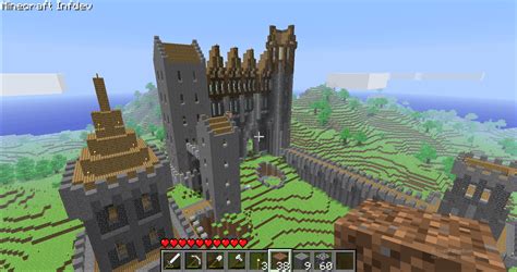 Some Improvements Progress On My Infdev Castle R Goldenageminecraft