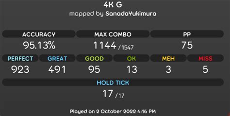 Incorrect Accuracy Values In Lazer Ppy Osu Discussion 20685 GitHub