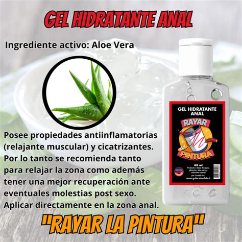 Gel Hidratante Anal “rayar La Pintura” Margarita Sex Shop