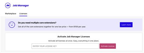 Activating Add On License Keys Wp Job Manager