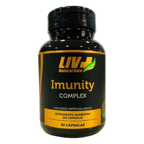 Liv Imunity Complex Com 30 Capsulas Parcelamento Sem Juros