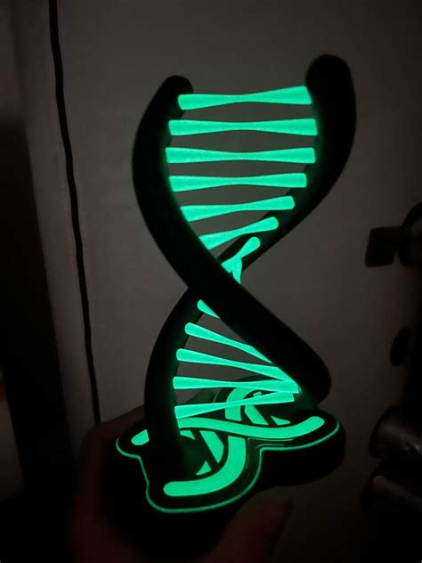 Rgb Double Helix Dna Lamp 3dthursday 3dprinting Adafruit Industries Makers Hackers