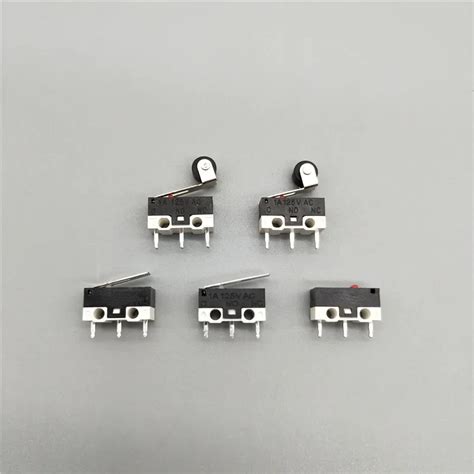 Generic 10pcs Limit Switch Push Button Switch 1a 125v Ac Mouse Switch