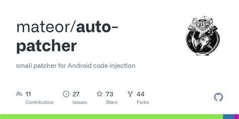 Github Mateor Auto Patcher Smali Patcher For Android Code Injection