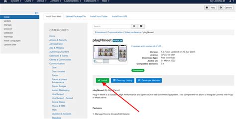 PlugNmeet Joomla Integration Add Video Meetings To Your Site PlugNmeet Open Source Web
