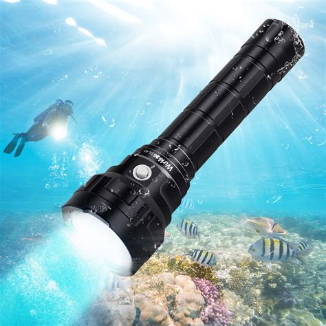 Buy Wurkkos Dl40 Diving Flashlight Bright Max 5000 Lumen Scuba Dive Light With 4 Lh351d Led