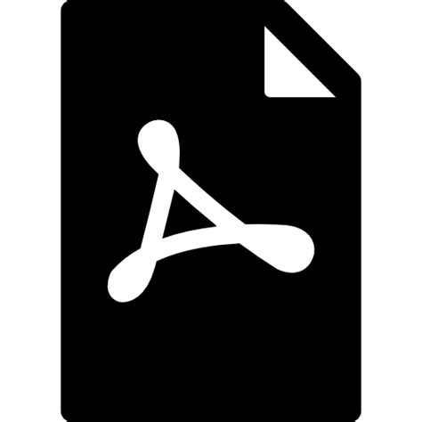 Type Interface File Filled Adobe Acrobat Reader Icon