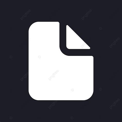 File Dark Mode Glyph Ui Icon Digital Interface Download Vector Digital Interface Download Png