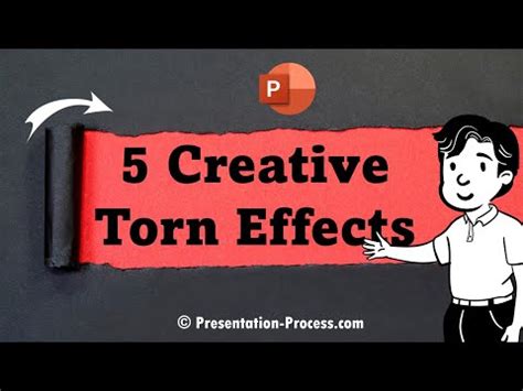 Showcase Screenshots Like A Pro Using Torn Paper Effect In PowerPoint MethodMotion
