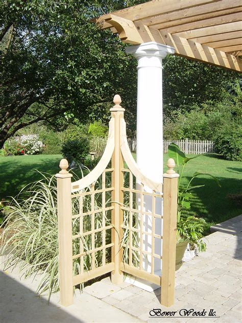 Bower Woods Llc Custom Garden Structures Trellis