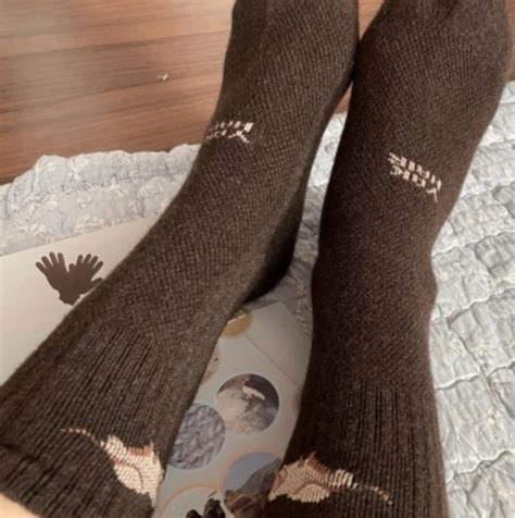 블랙야크 등산양말 푹신한 니삭스 장목양말 몽골 캐시미어 울 헬로마켓