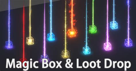 Game Vfx Magic Box And Loot Drop Vfx Particles Unity Asset Store