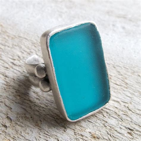 Handmade Glass Ring Etsy