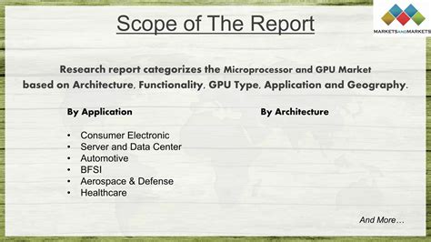 Microprocessor And Gpu Market Ppt