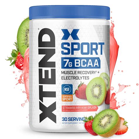 Xtend Sport Bcaa Powder Strawberry Kiwi Splash