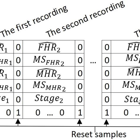 The Input Matrix For A Unit In The Fsdop Model Fhr And Mhr Are The