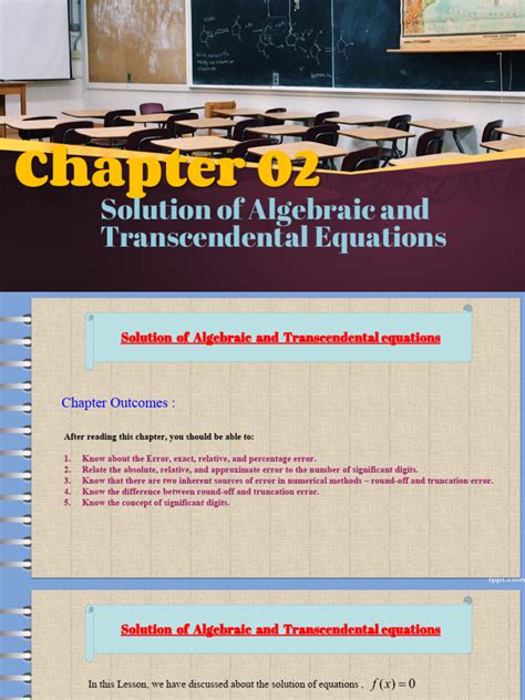 Bisection Method Pdf Equations Algebra