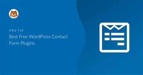 6 Best Form Builders For WordPress In 2025 ALL FREE