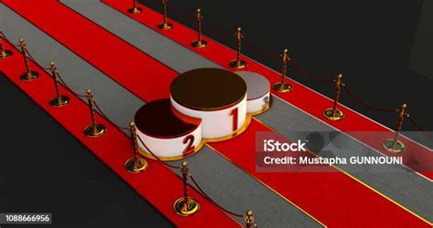 수 상자 연단의 3d 렌더링입니다 금은 청동 연단 색종이 와입니다 첫번째 장소 포상 경쟁에 대한 스톡 사진 및 기타 이미지 경쟁 고급 금 금속 Istock