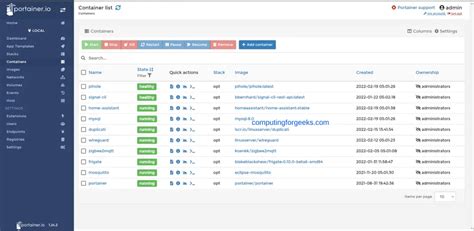 Best Ui Applications For Managing Docker Containers Computingforgeeks