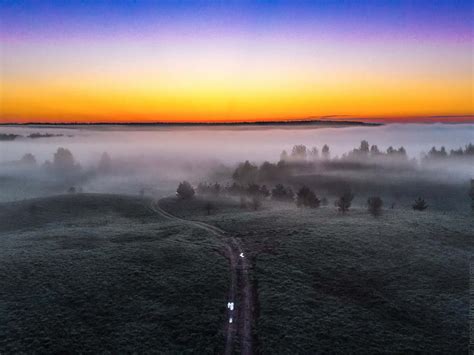 Слегка туманное утро Валдайский форум
