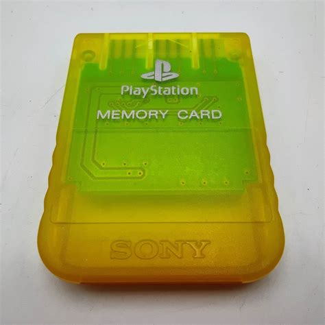 Ps1 เมมเซฟเกมส์ ของแท้ Sony ใช้งานได้ปกติ Memory Card Save Psone Playstation Shopee Thailand