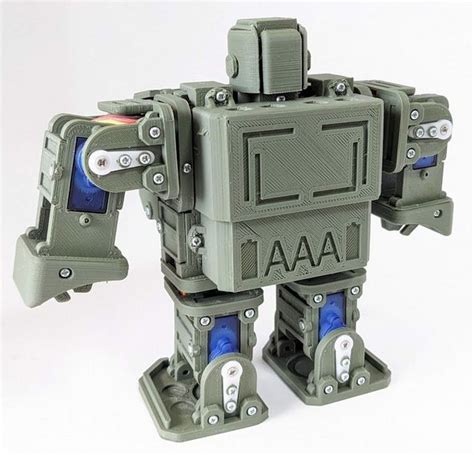 Raspberry Pi Pico Open Remote Control Walking Robot By Angato