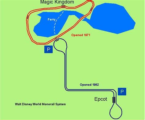 Monorail At Disney World Map 2024 Schedule 1
