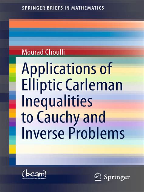 Choulli Carleman And Inverse Problems Pdf Inverse Problem