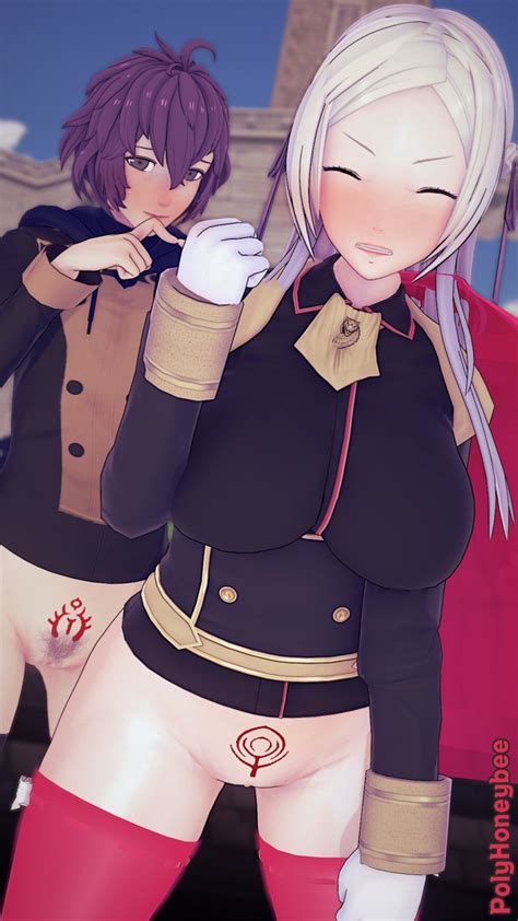 Rule 34 Bernadetta Von Varley Bottomless Crest Crotch Edelgard Von Hresvelg Embarrassed