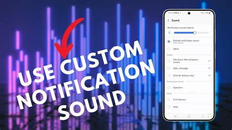 How To Set A Custom Notification Sound For Different Apps On Galaxy S24 Youtube